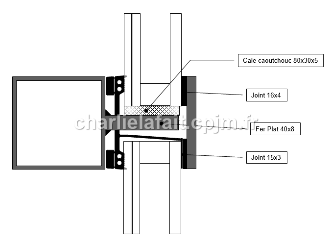 DIY - Schémas façades - Construire soi-même une véranda acier